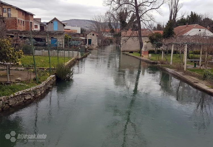 Vanredno hidrološko stanje na rijekama Tihaljina, Mlade, Trebižat ...